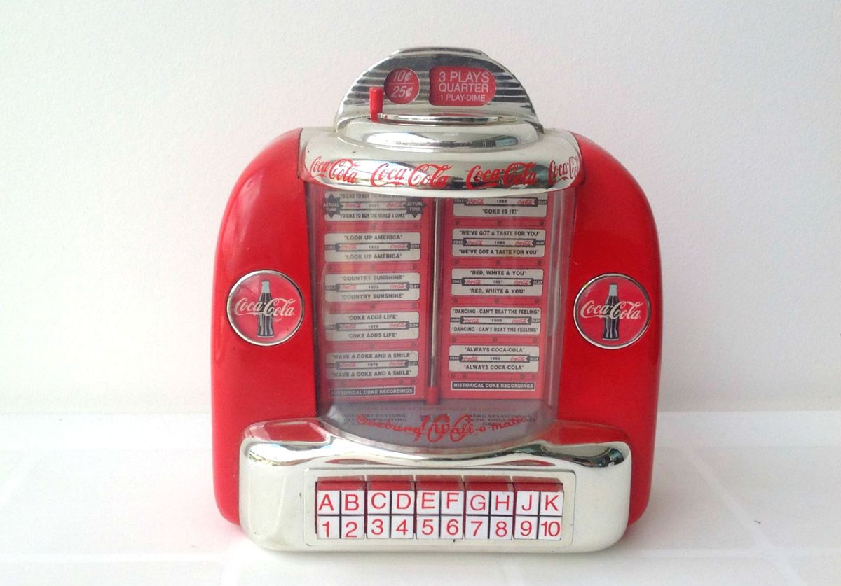 Jukebox Coca-cola 1996 | Item de Decoração Coca Cola Usado 2393017 | enjoei