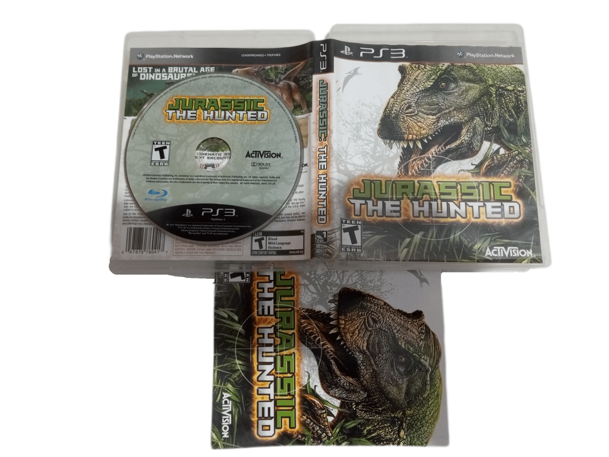 Jurassic The Hunted Ps3 Envio Ja! | Jogo de Videogame Ps3 Usado ...