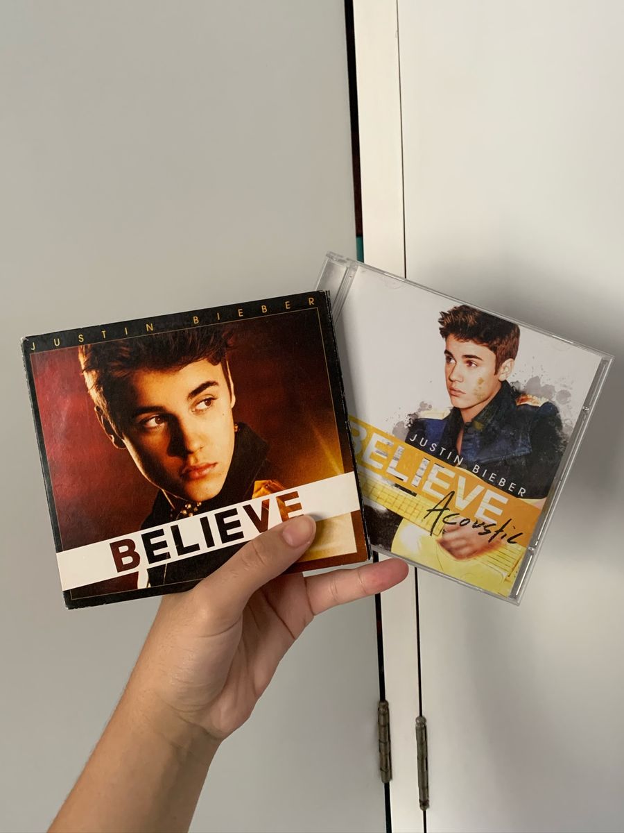 Justin Bieber Believe Cd - Normal e Acústico | Item de Música Cd Usado ...