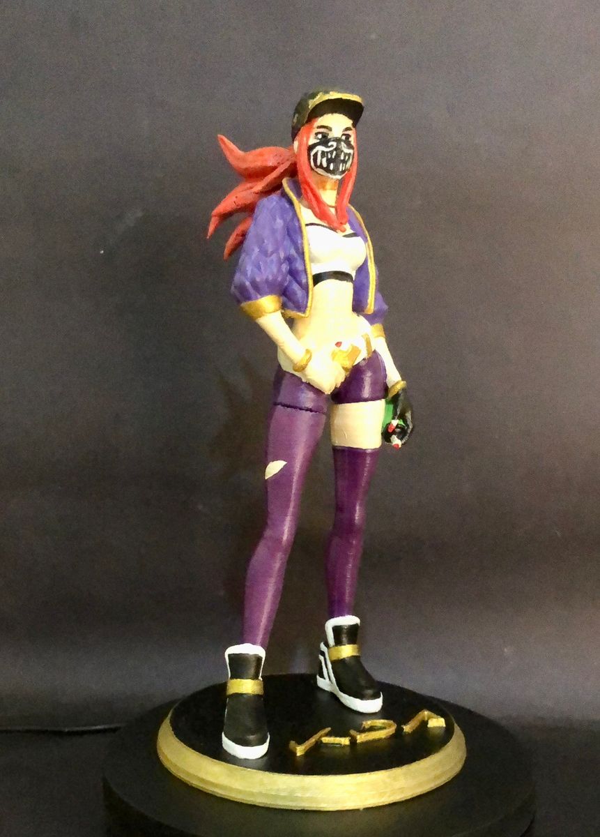 K/da Akali League Of Legends Action Figure Figuras de Ação Lol ...