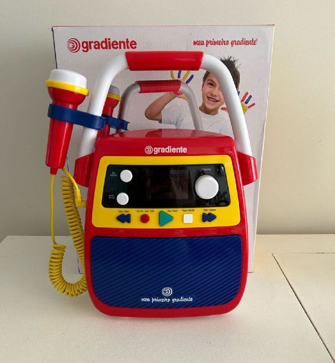 Karaoke Infantil Meu Primeiro Gradiente Bluetooth Bivolt | Item ...
