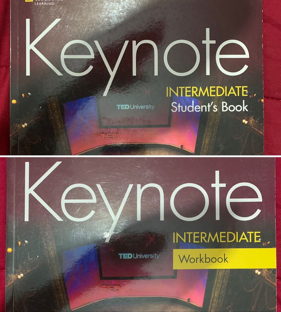 Keynote Intermediate Workbook e Students Book | Livro Ted Talks Keynote ...