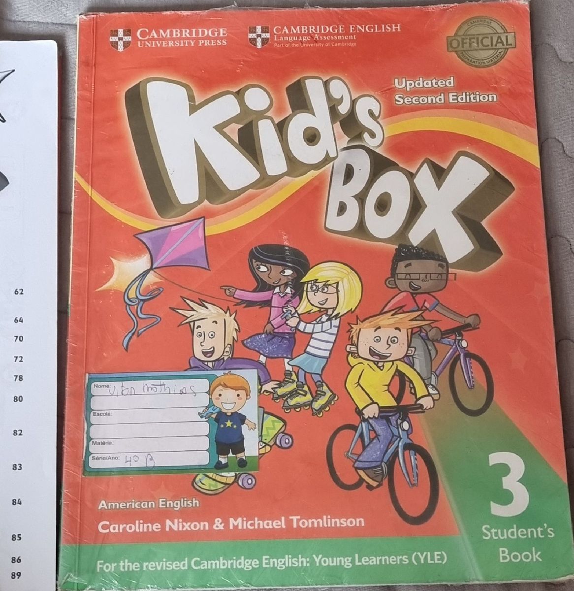 Kids Box 3 Students Book | Livro Editora Cambridge Usado 81315459 | enjoei