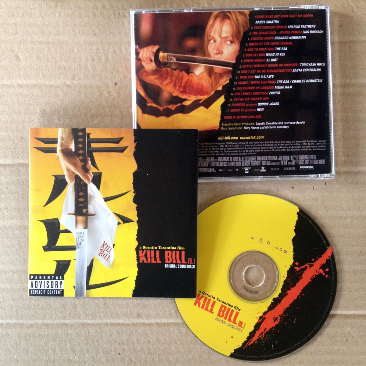 Kill Bill Vol1 - Soundtrack Cd | Item de Música Maverick Usado 53111686 ...
