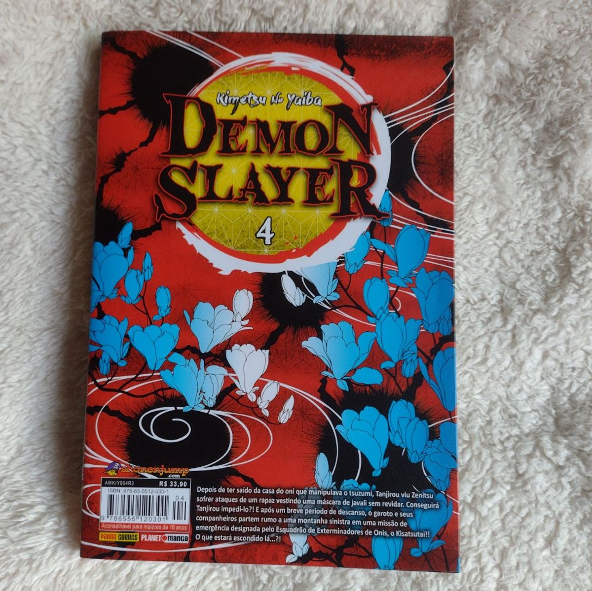Kimetsu No Yaiba Demon Slayer Volume 4 | Livro Panini Comics Usado ...