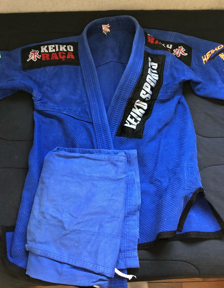 Kimono Jiu Jitsu Keiko Raça | Roupa Esportiva Masculino Keiko Usado ...