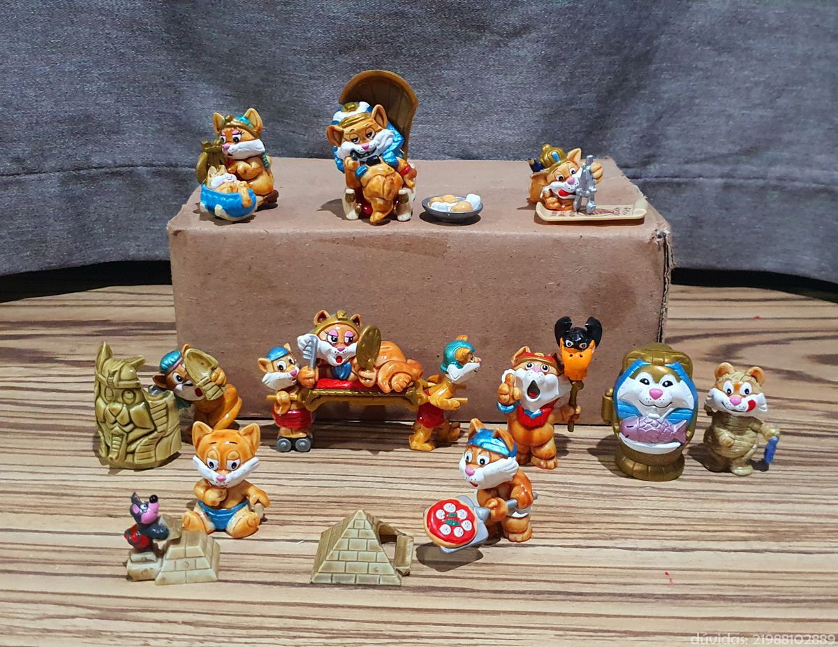 Kinder Ovo Miaugipcios Gatos do Egito | Item Infantil Kinder Ovo Usado ...