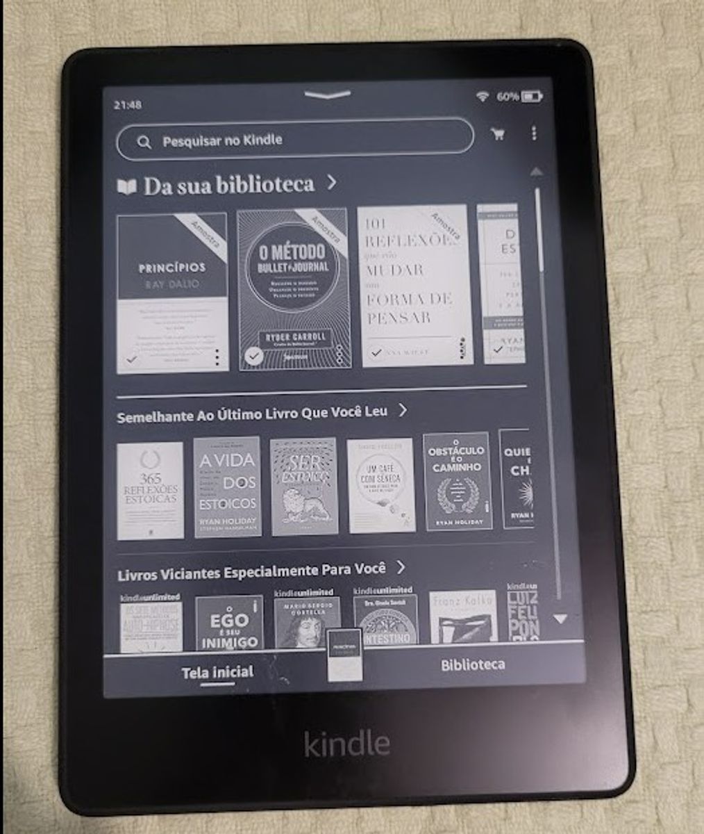 Kindle Paperwhite 8 Gb - Estado de Novo! | Item Info & Eletro Kindle ...