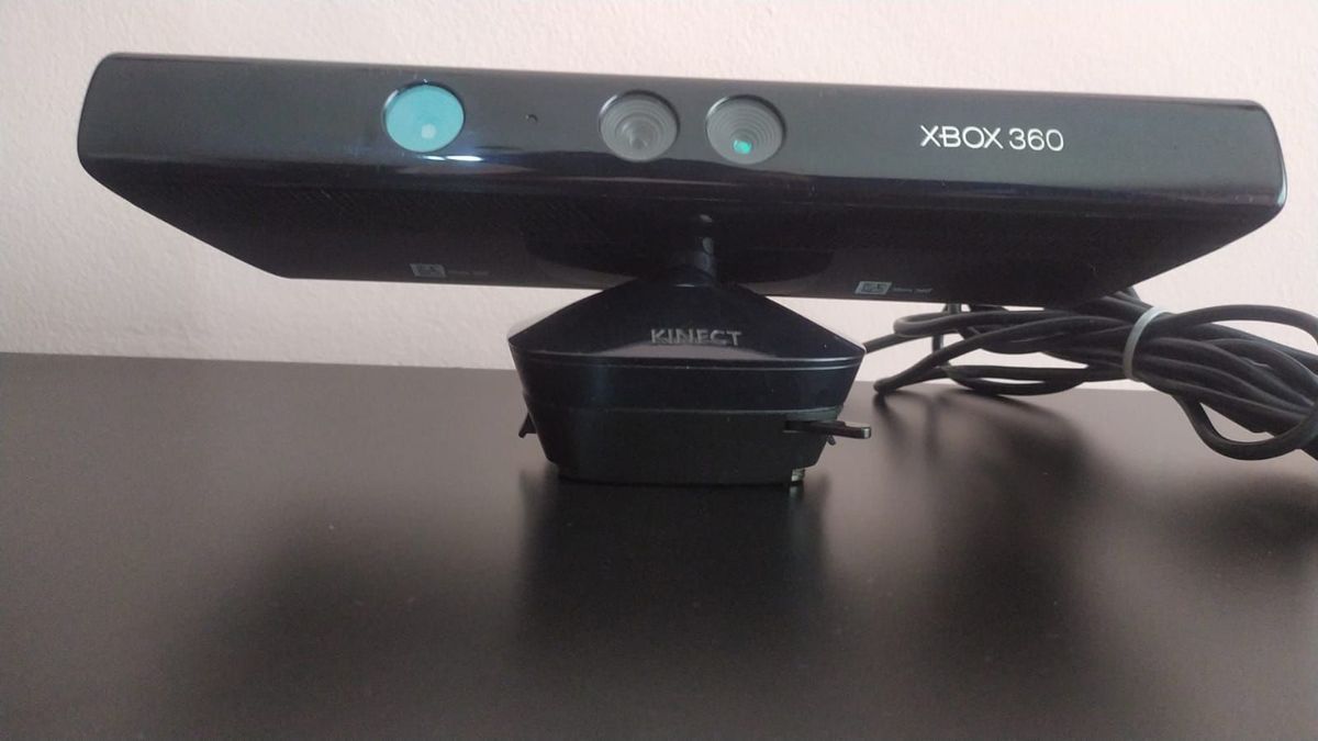 Kinect Sensor Xbox 360 Original - Semi Novo | Console de Videogame ...