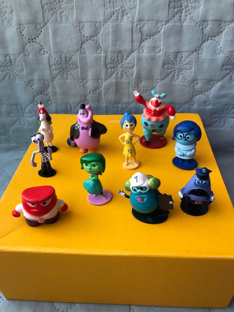 Kit 10 Bonecos Desenho Divertidamente Disney Originais ( Leia Anúncio ...