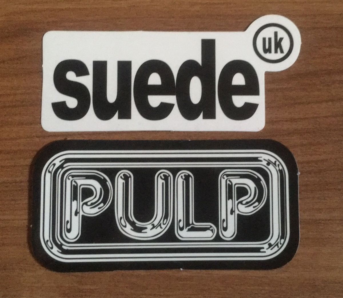 Kit 2 Adesivos Bandas Indies Britânicas Suede Pulp Stickers Vinil ...