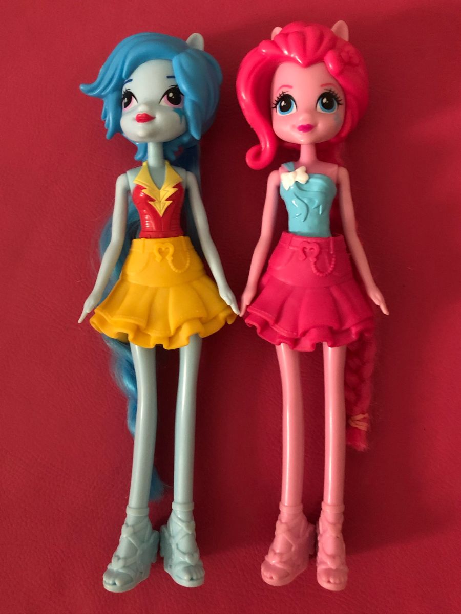 Kit 2 Bonecas My Little Pony Equestria Girls | Brinquedo Hasbro Usado 46704434 | enjoei