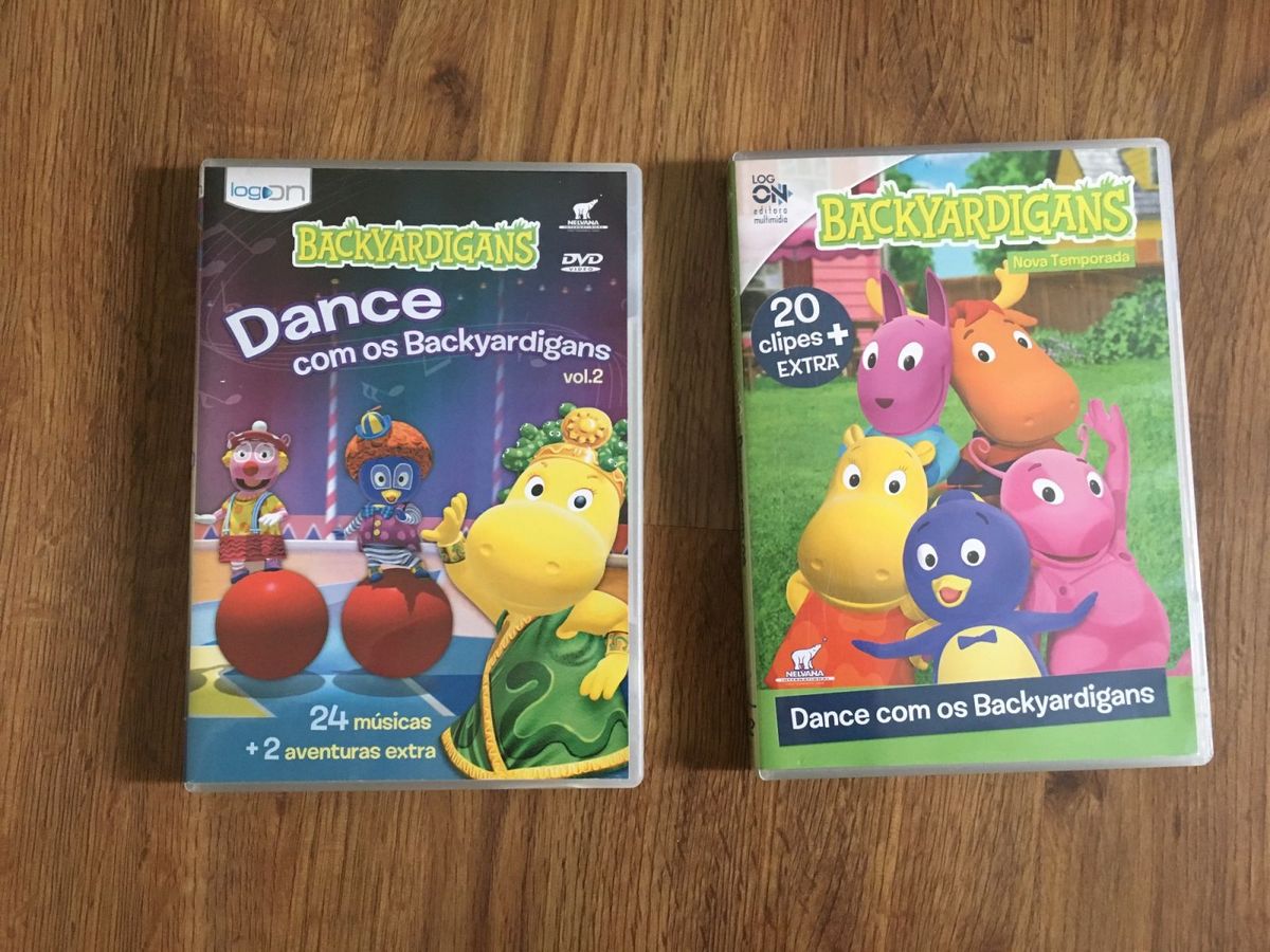 Kit 2 Dvds Backyardigans | Item Infantil Usado 26602804 | enjoei