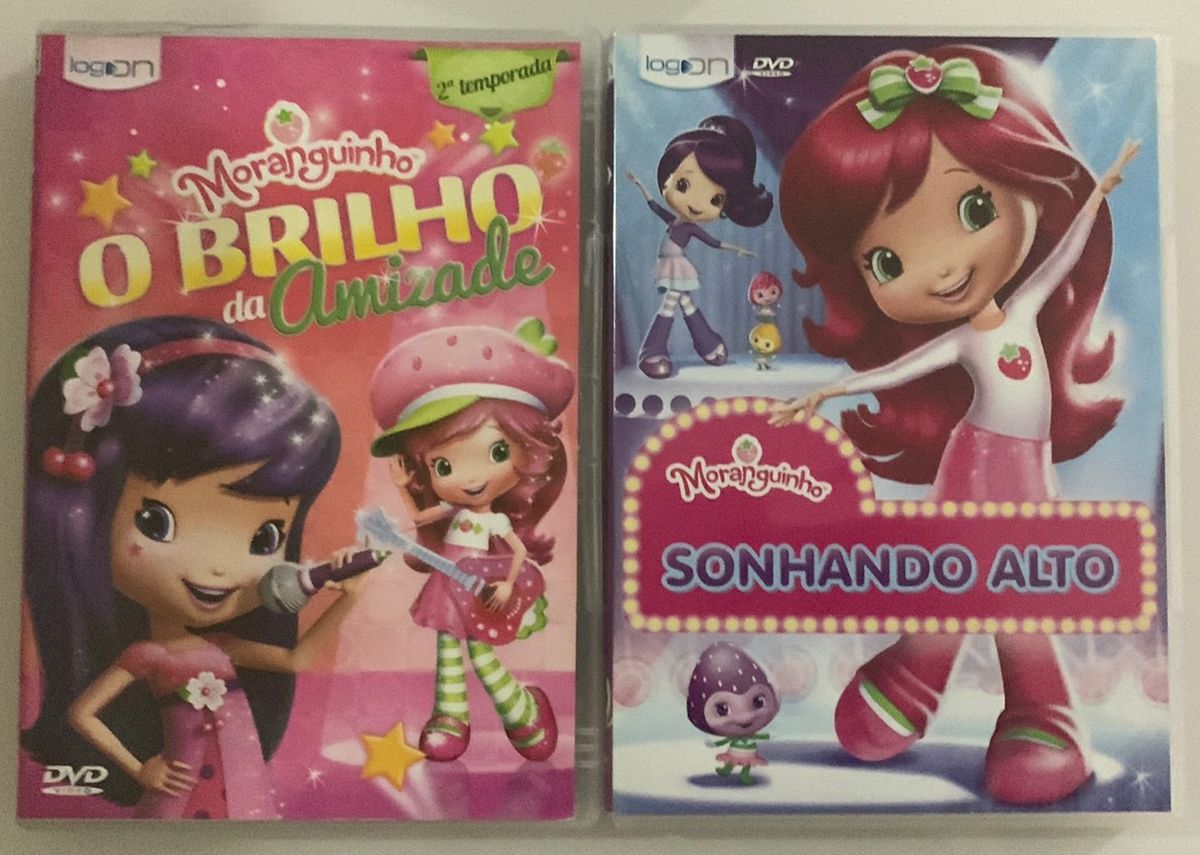 Kit 2 Dvds Moranguinho | Filme e Série Logon Usado 80528868 | enjoei