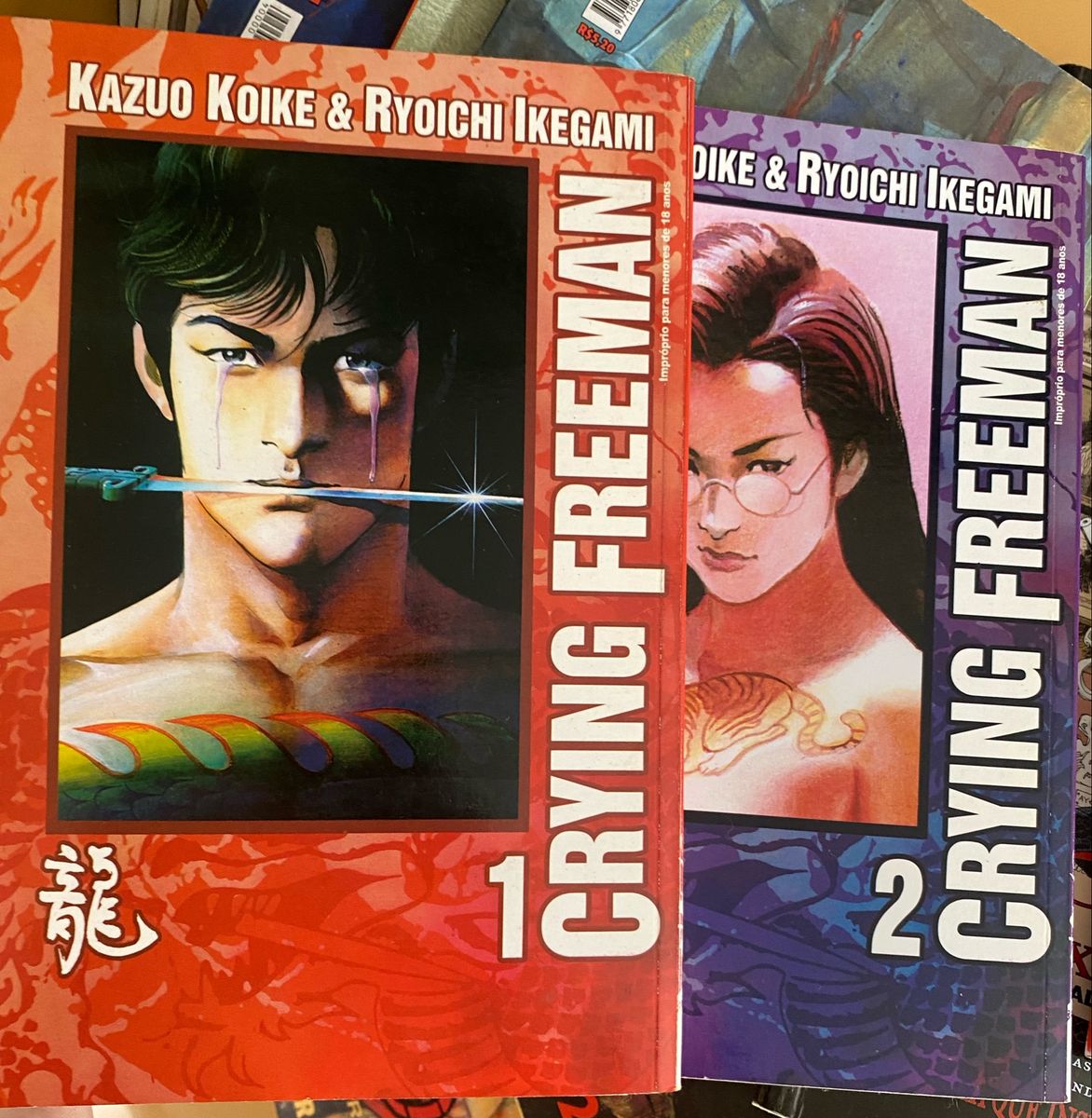 Kit 2 Livros Manga Crying Freeman (1 e 2) | Livro Panini Usado 80940414 ...