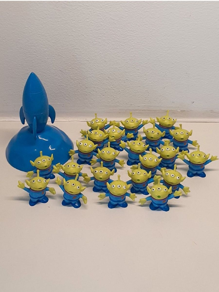 Kit 20 Alienígenas de Toy Story + Foguete | Filme e Série Usado ...