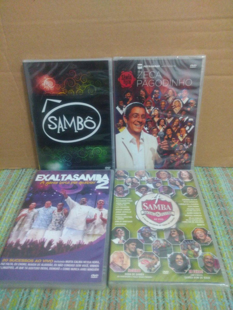 Kit 22 - 4 Dvds de Samba | Item de Música Nunca Usado 91750010 | enjoei