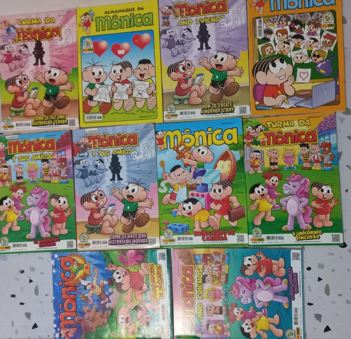 Kit 23 Revistas Turma Da Mónica Diversas Edições Livro Nunca Usado