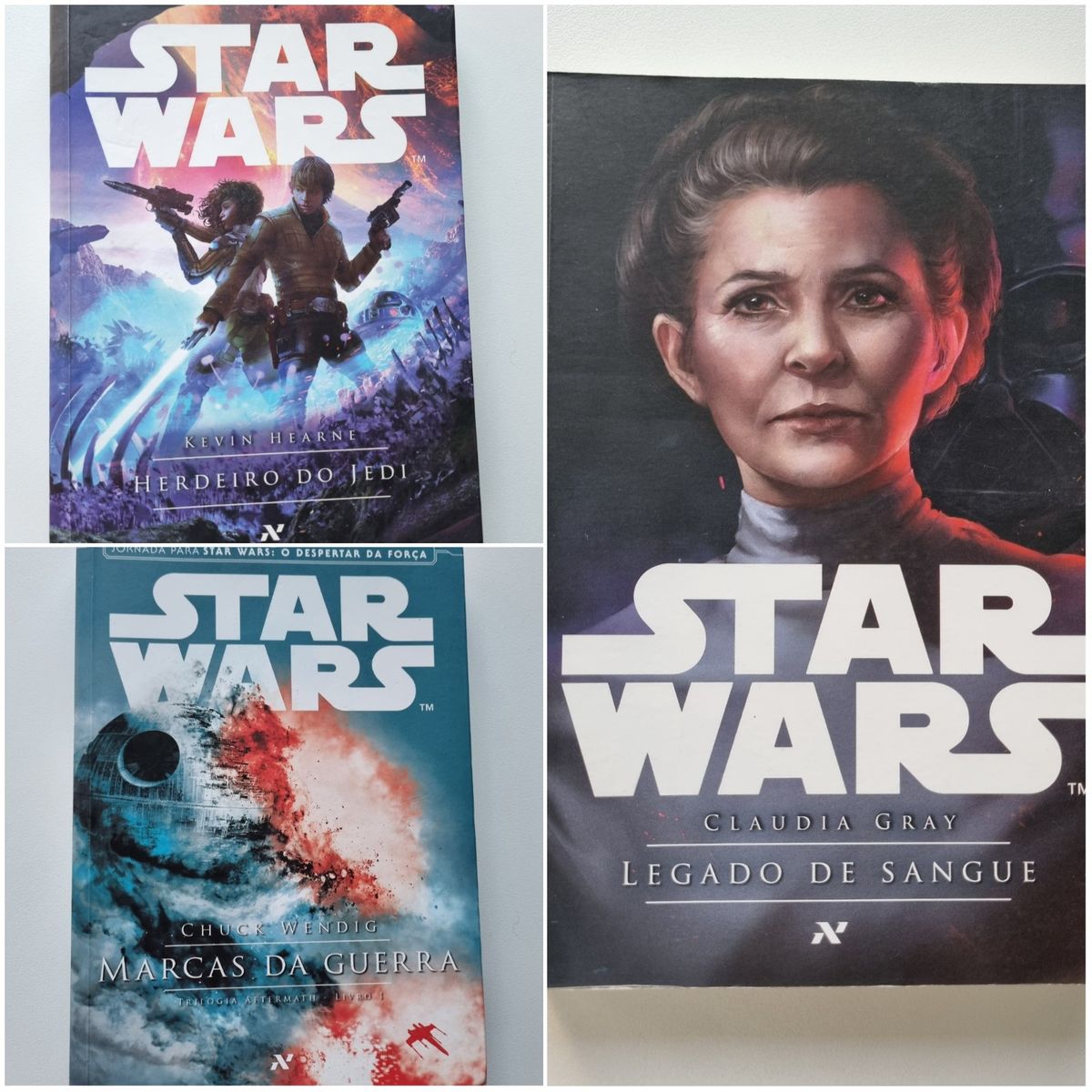 Kit 3 Livros Star Wars - Legado de Sangue, Herdeiro do Jedi e Marcas da ...