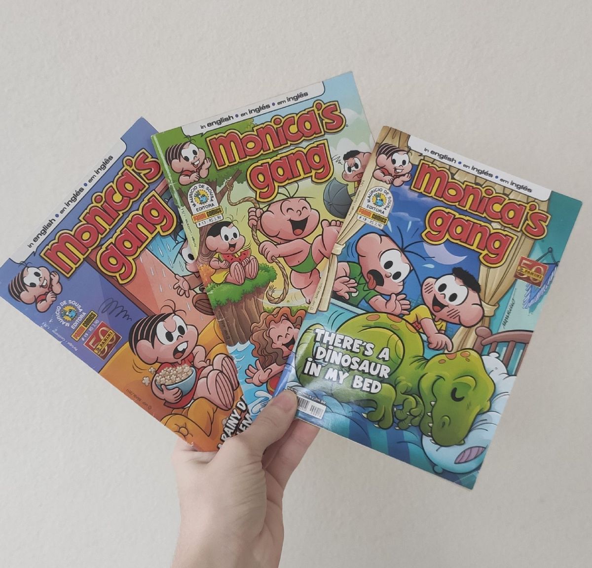 Kit 3 Monica's Gang - Turma da Mônica em Inglês | Livro Panini Usado ...