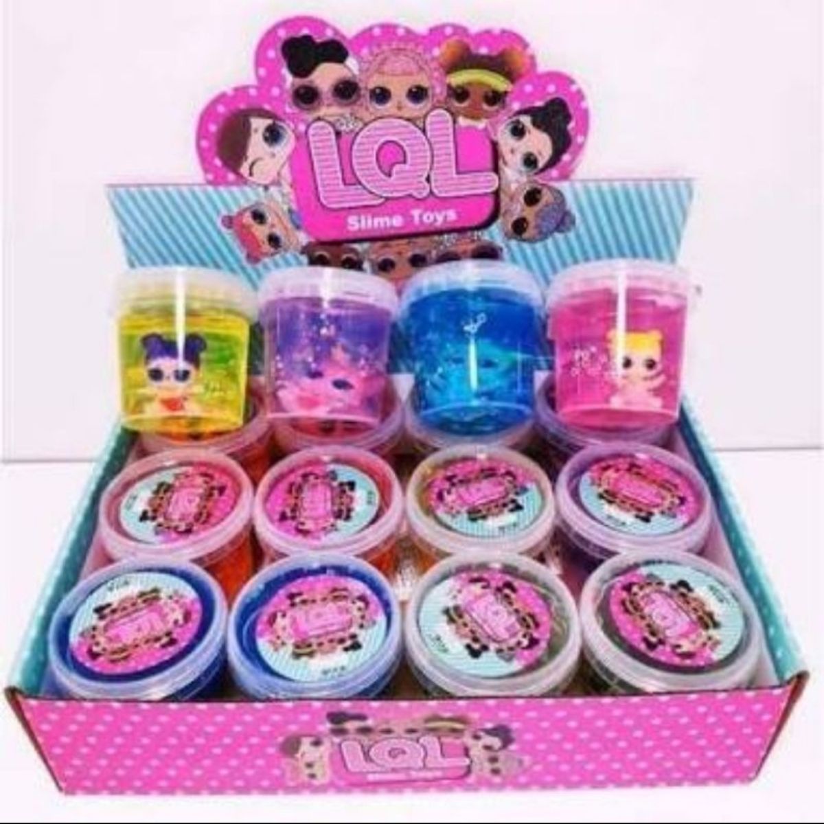 Kit 3 Slime Lol Cores Sortidas com Brinde Dentro!!! | Brinquedo para ...