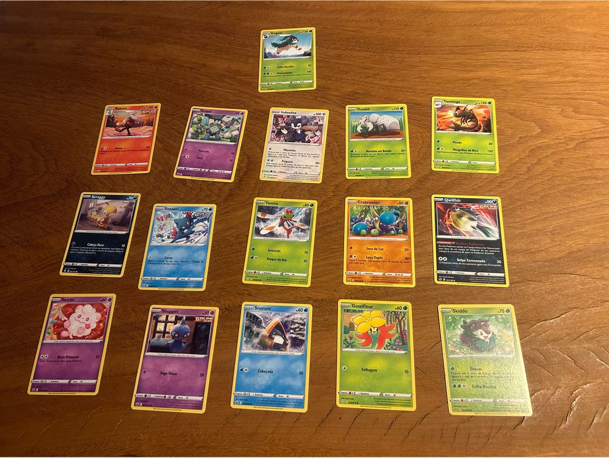 Kit 31 Cards Pokémon | Brinquedo para Bebês Pokémon Usado 103867571 ...