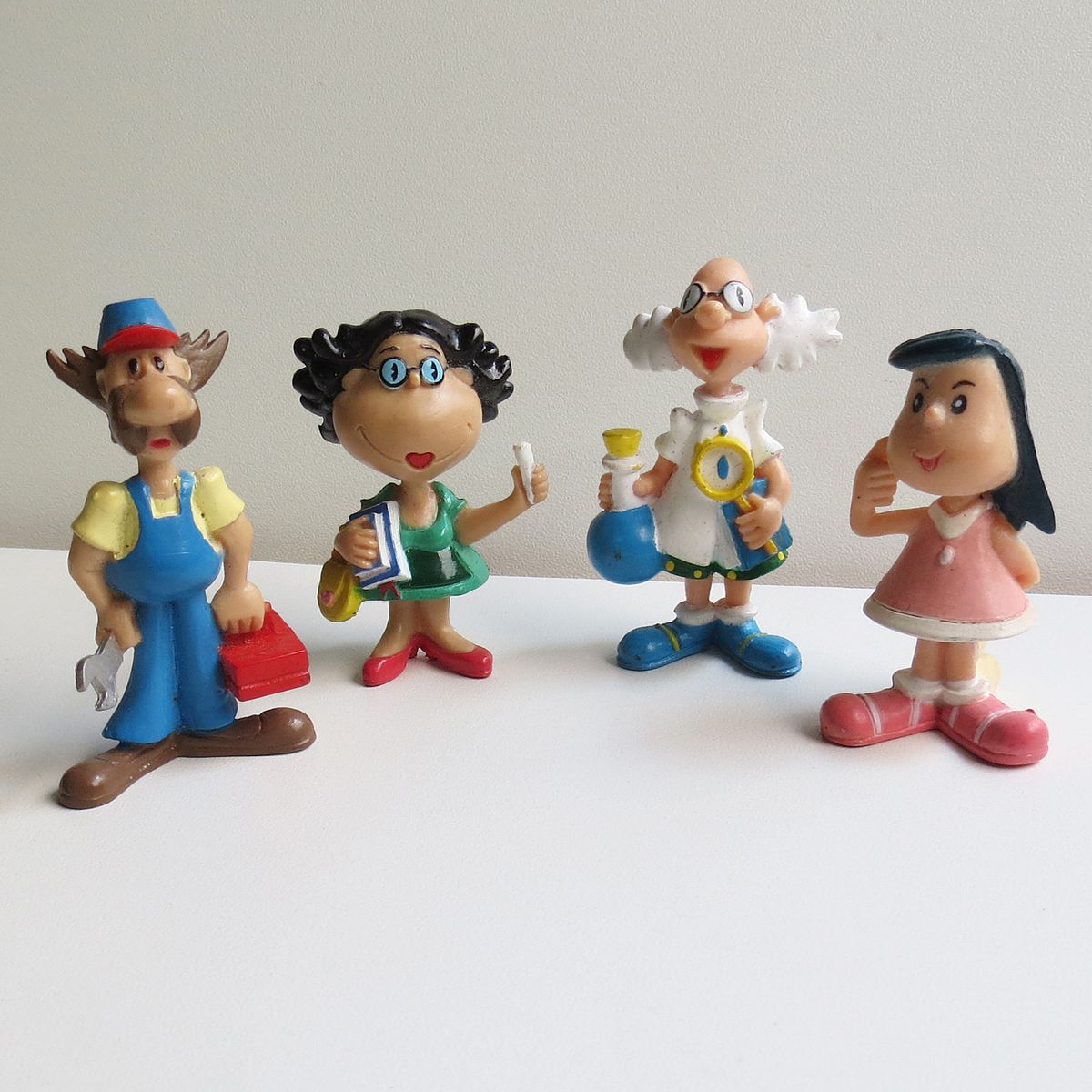 Kit 4 Personagens Letronix | Brinquedo Revista Recreio Usado 118337674 ...