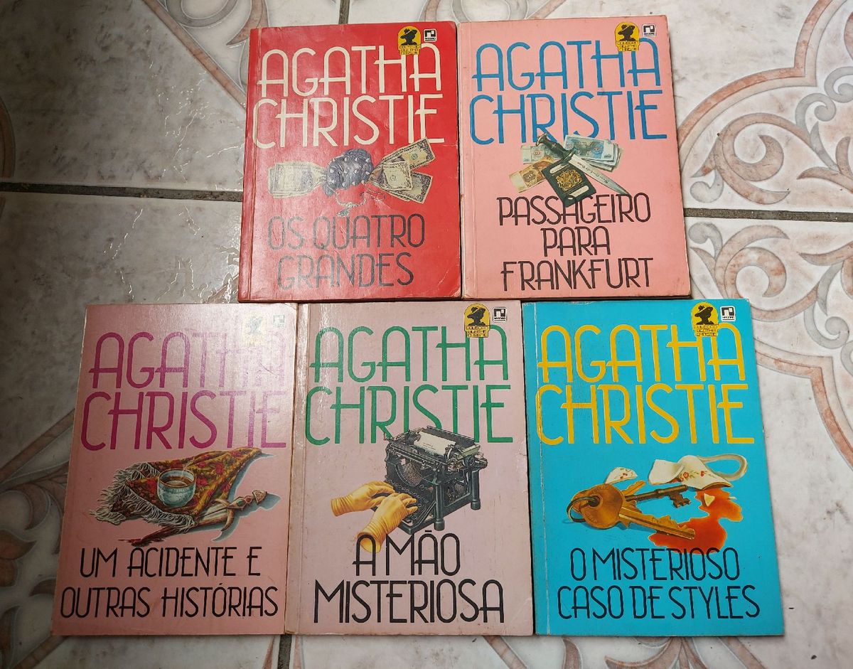 Kit 5 Livros da Agatha Christie | Livro Agatha Christie Usado 76906087 ...