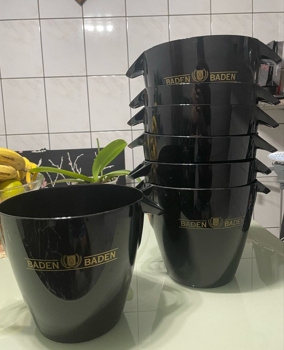 Kit 7 Baldes de Cerveja Baden Baden | Produto Vintage e Retro Baden ...