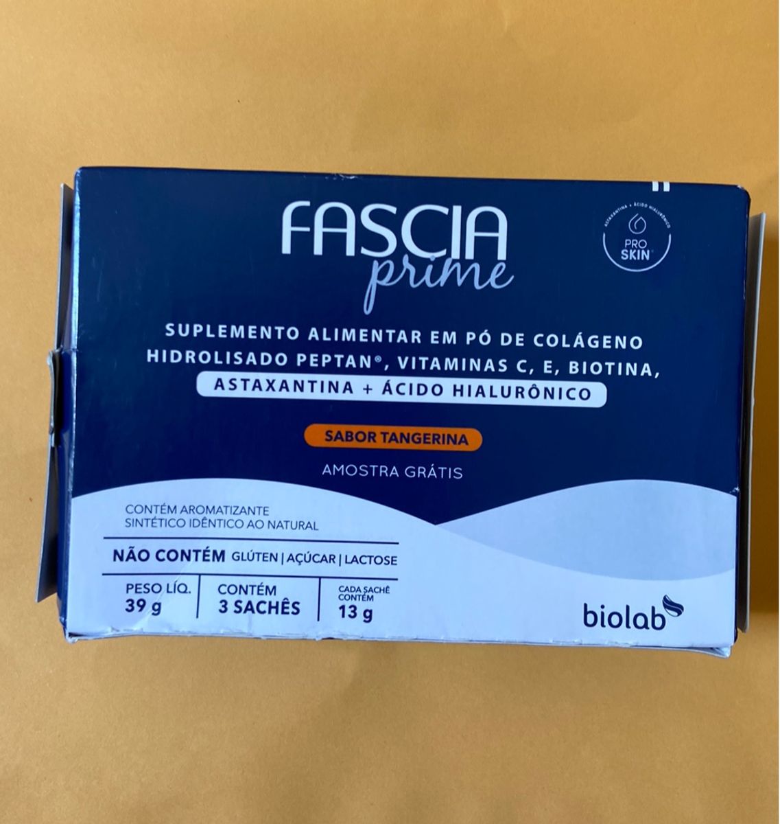 Kit Amostra Grátis Fascia Prime Sabor Tangerina 3 Sachês | Cosmético ...