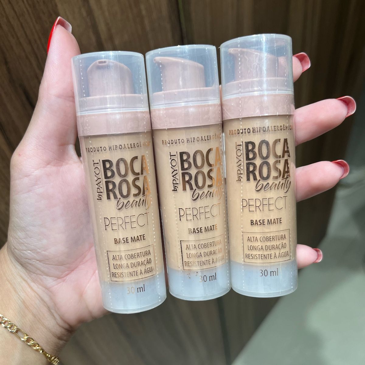 Kit Base Boca Rosa | Maquiagem Feminina Boca Rosa Nunca Usado 80567542 ...