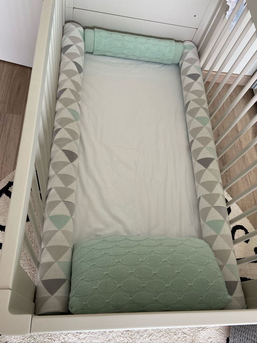 Kit Berço de Tricot Rian | Item Infantil Rian Usado 40017898 | enjoei