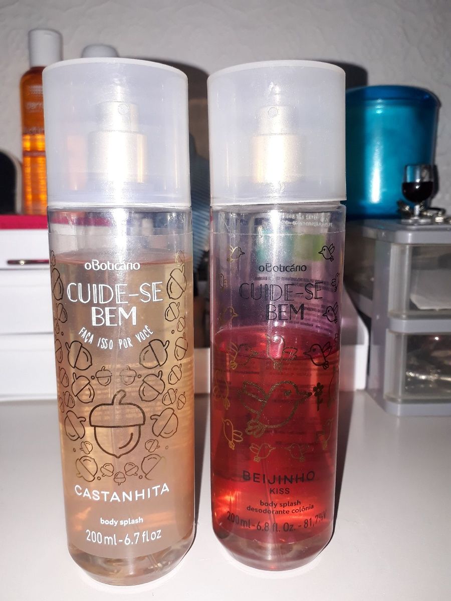 Kit Body Splash - Cuide-se Bem (castanhita e Beijinho) | Perfume ...