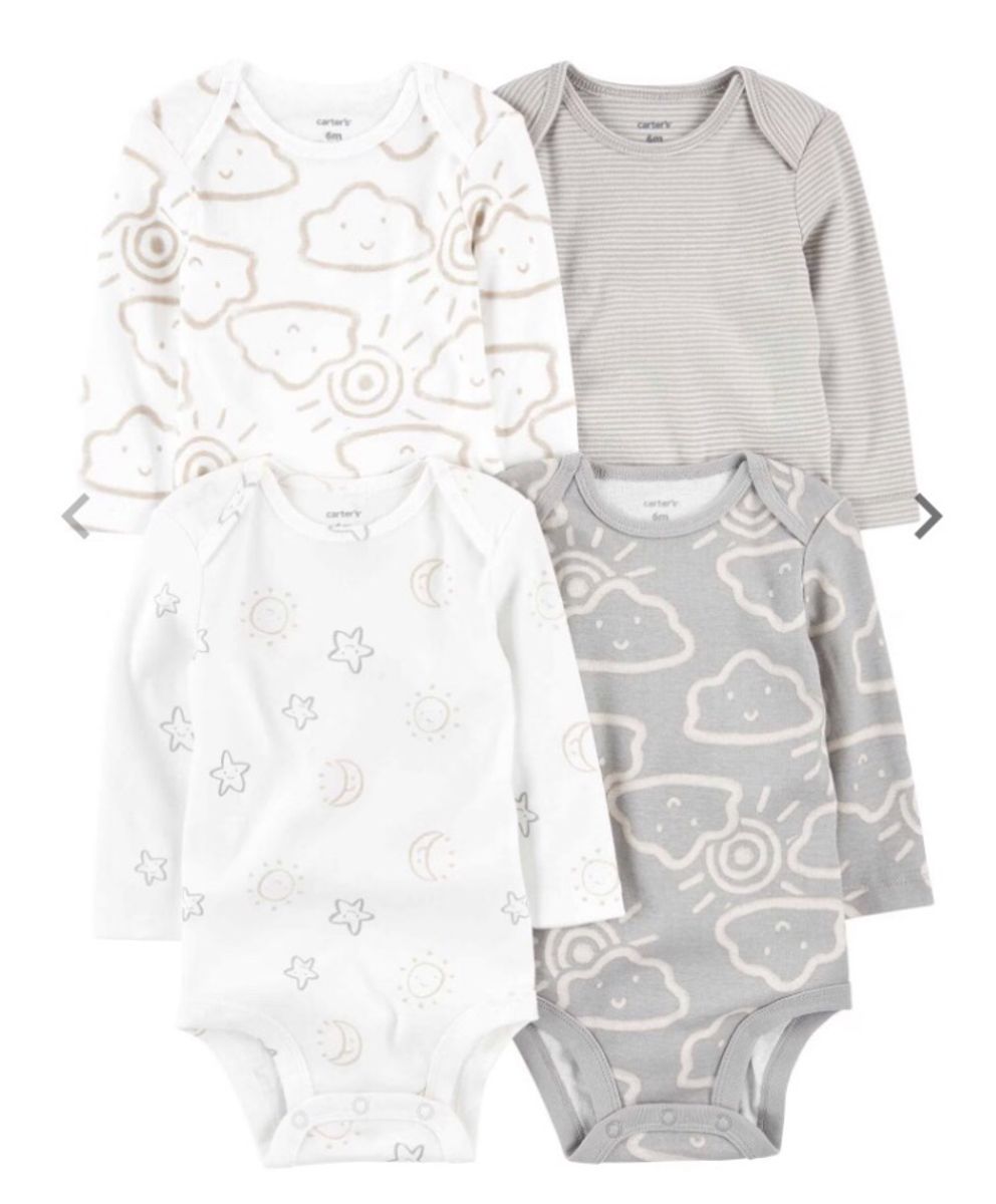 Kit Body Tam 6m | Roupa Infantil para Bebê Carters Nunca Usado 86813396 ...