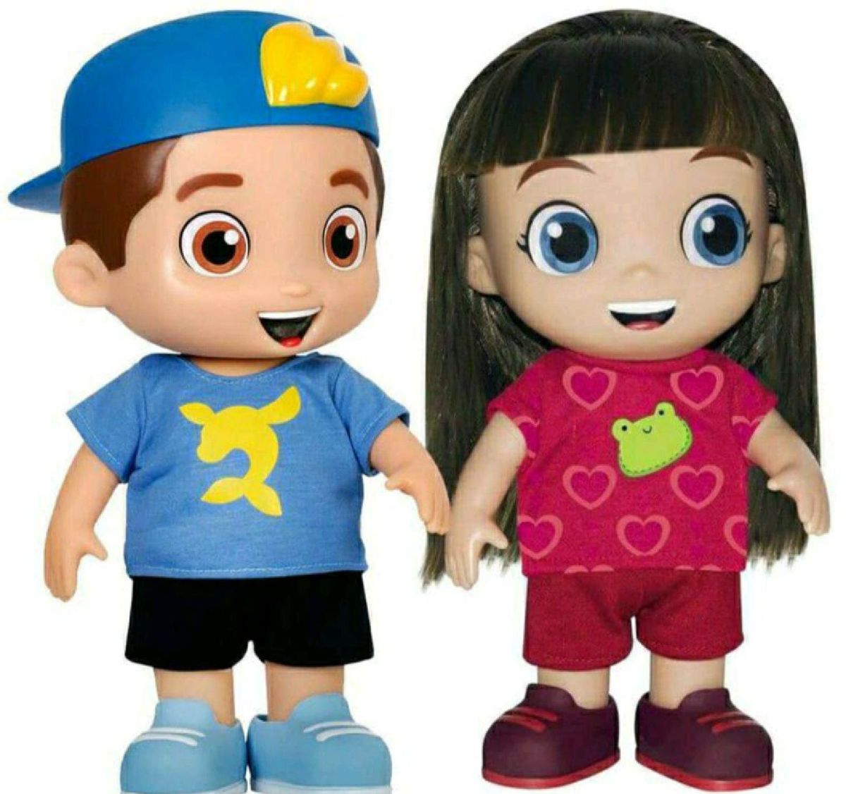 Kit Boneco E Boneca Lucas Neto E Gi Neto Fala 14 Frases Brinquedo Kit Lucas Neto E Gi Neto