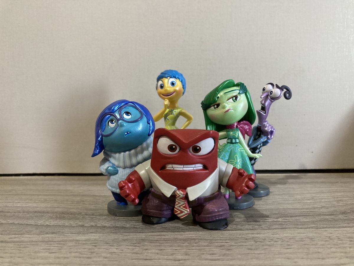 Kit Bonecos Disney Pixar Importados - Inside Out - Divertidamente 6 ...