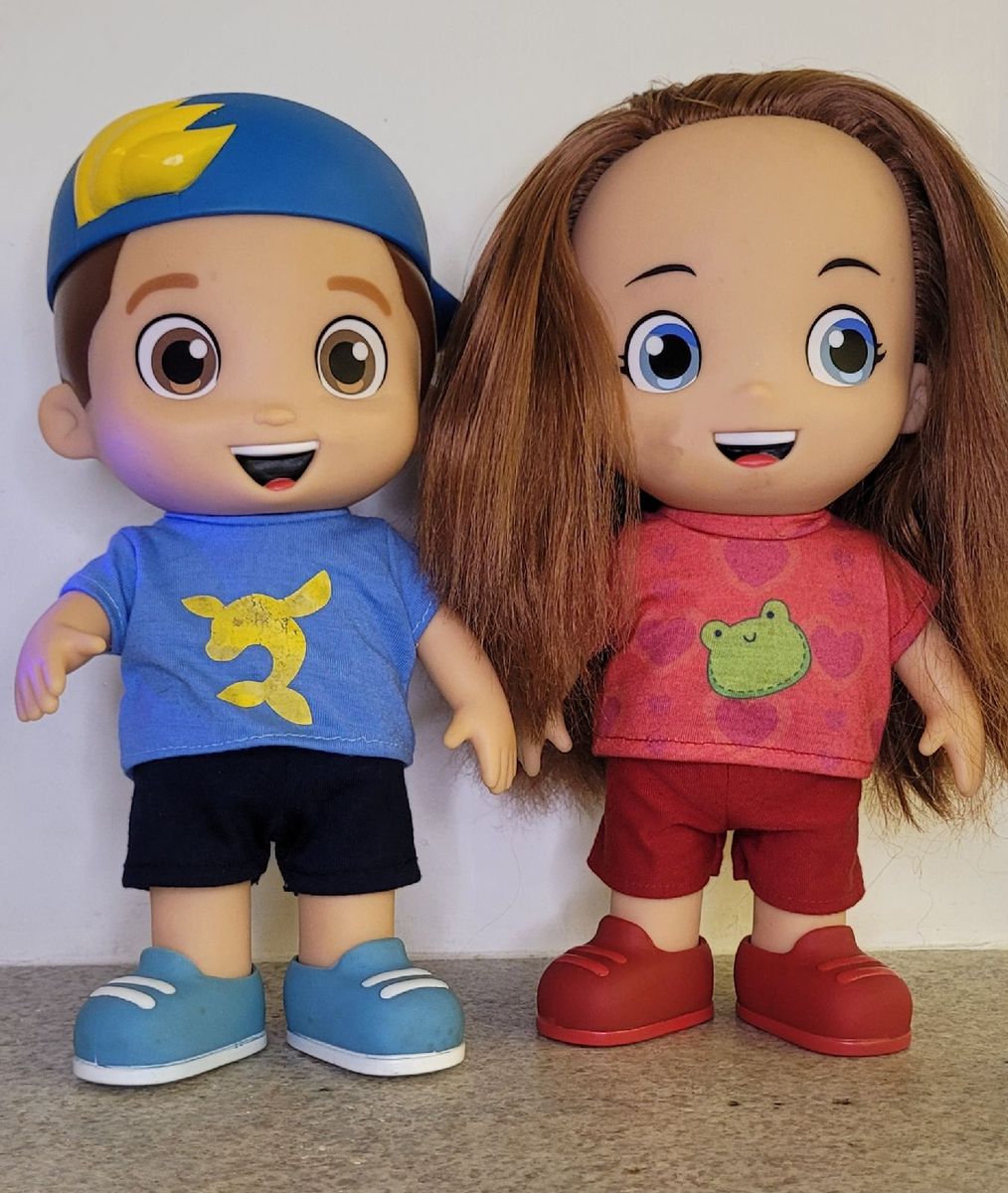 Kit Bonecos Lucas Neto e Gi da Rosita | Brinquedo para Bebês Rosita ...