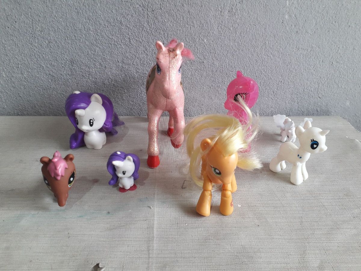 Kit Bonecos Pequenos Pôneis | Brinquedo Usado 72280472 | enjoei