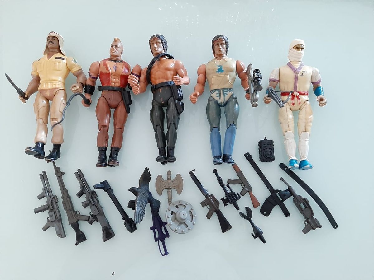 Kit Bonecos Rambo | Brinquedo Nao Sei Informar Usado 46473074 | enjoei
