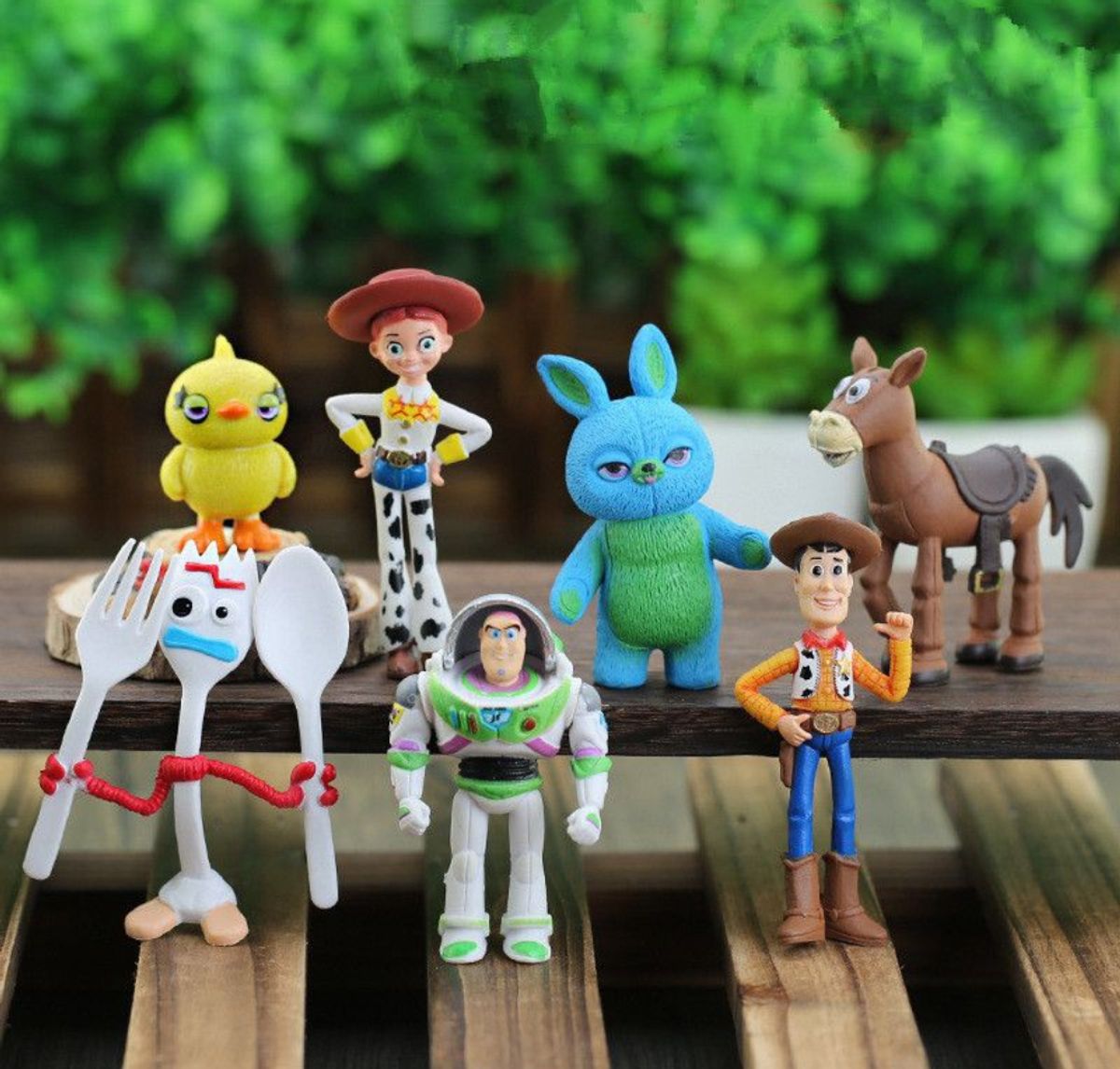 Kit Bonecos Toy Story 7 Peças - Figura de Ação | Item de Música Toy ...