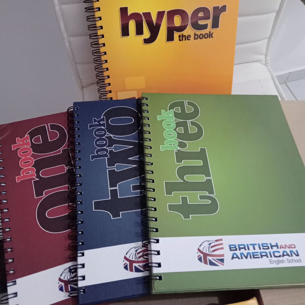 Kit British And American English School Completo | Livro British And ...