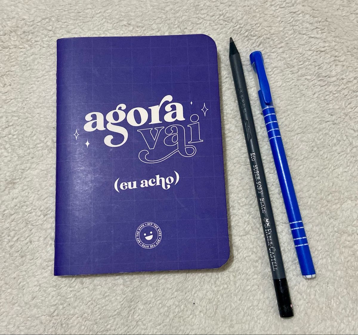 Kit Caderneta + Caneta e Lápis 2023 Agora Vai | Item de Papelaria Aff The Hipe Nunca Usado ...