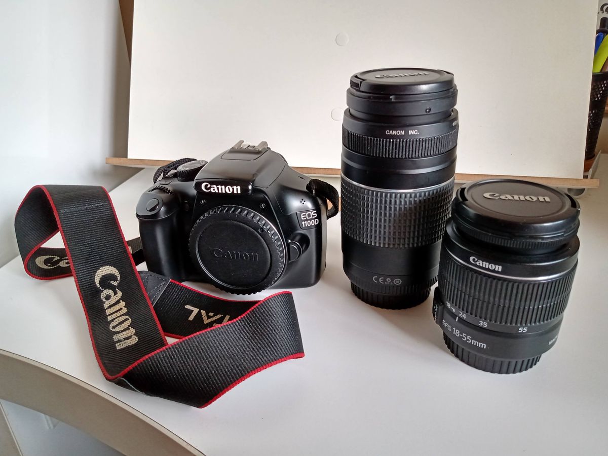 Kit Canon T3 ( Eos 110d) Completo | Máquina Fotográfica Digital Canon ...