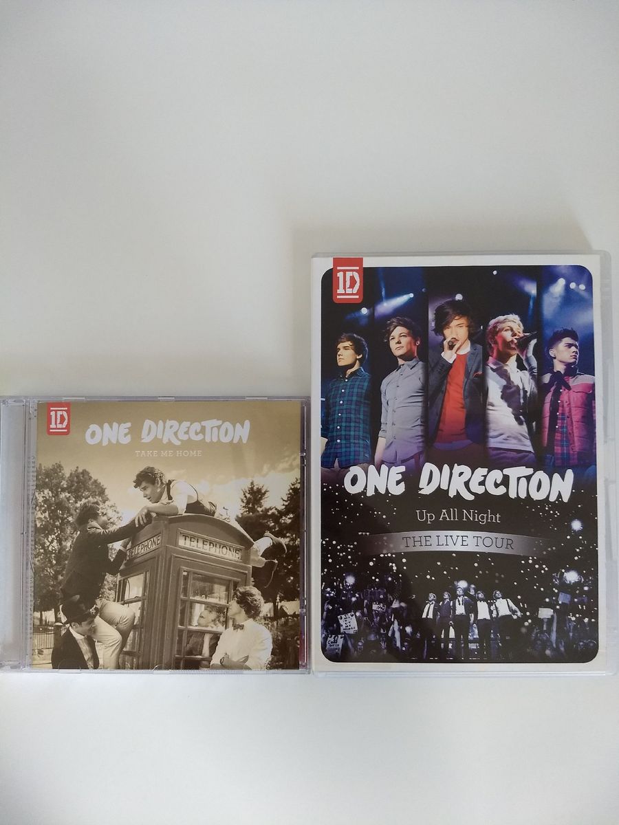 Kit Cd e Dvd Original One Direction | Item de Música Dvd E Cd Nunca ...