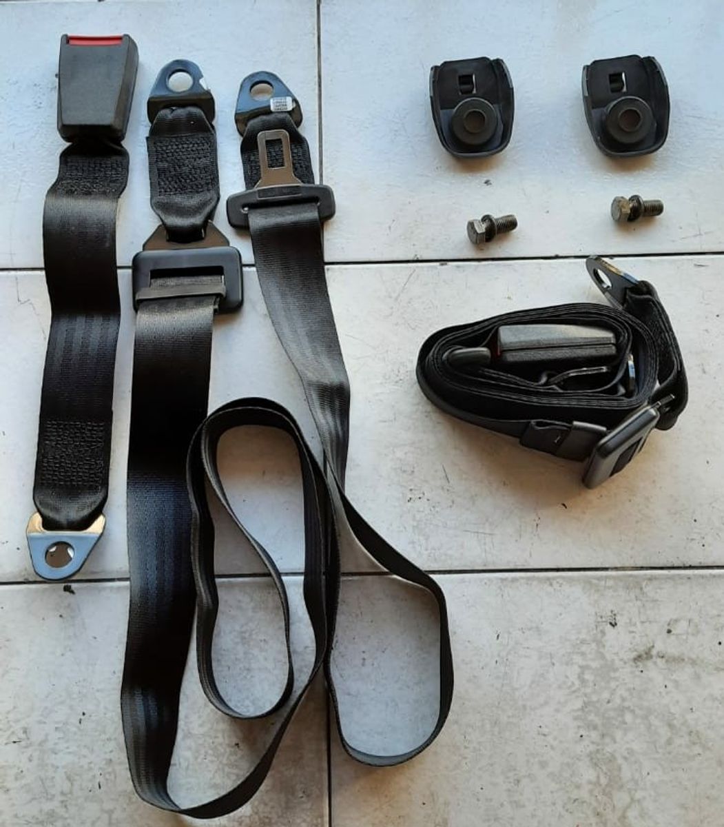 Kit Cintos Segurança Traseiros Effa Van e Furgao Versao "cara Chata ...