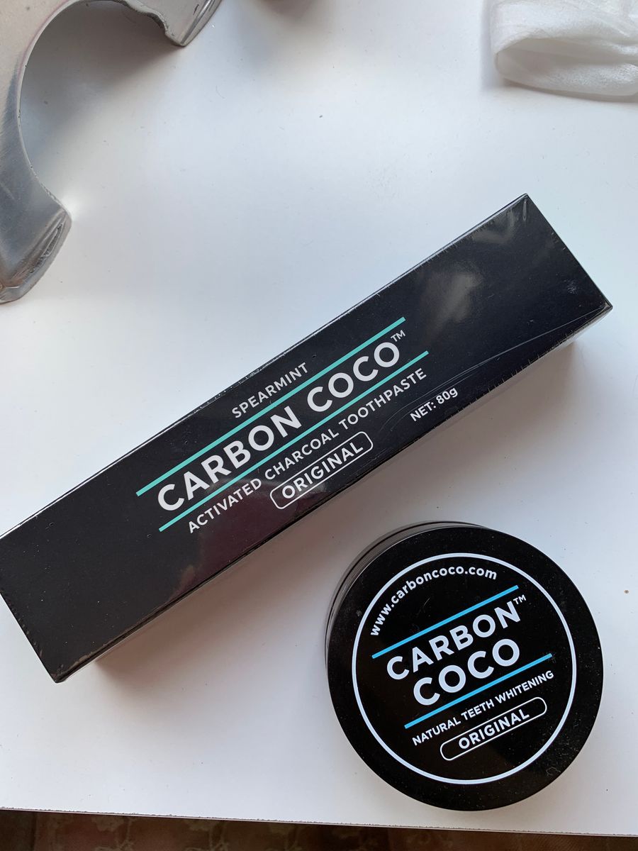 Kit Clareador Dental Carbon Coco Original | Produto Masculino Carbon Coco Nunca Usado 53589386 ...