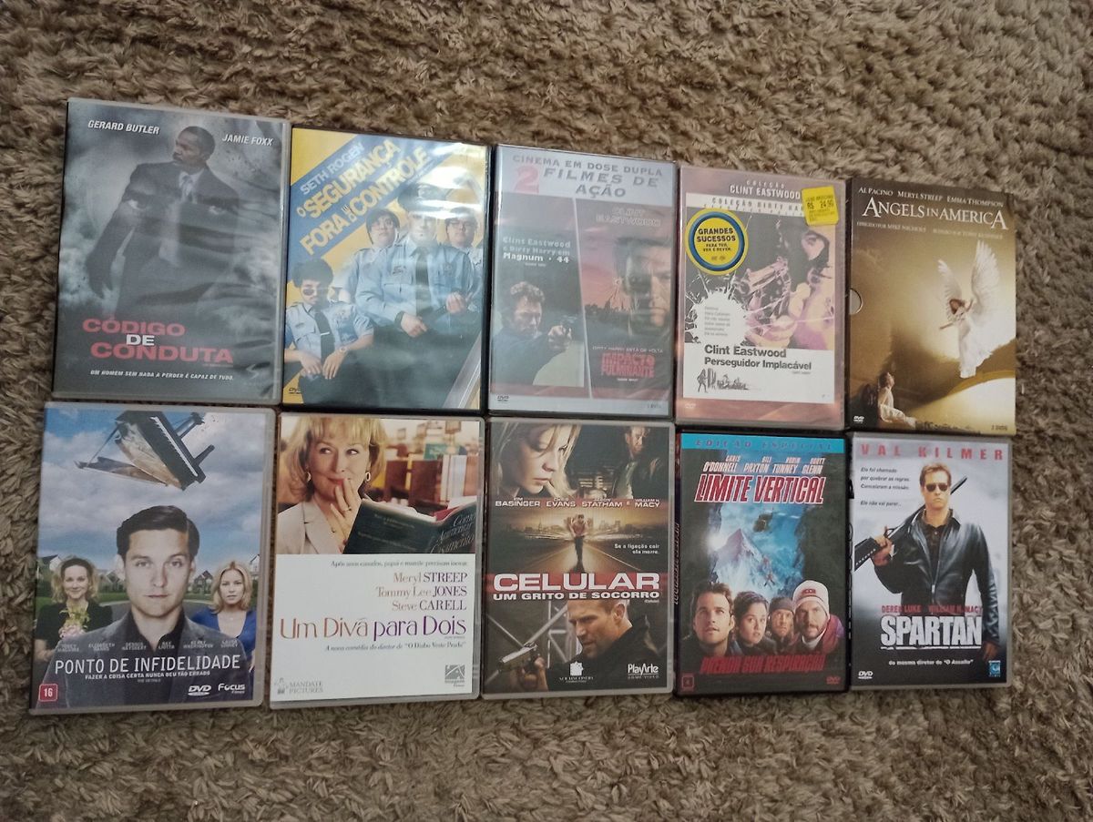 Kit Coleção Lote Dvds Originais Especiais | Filme e Série Dvd Usado ...