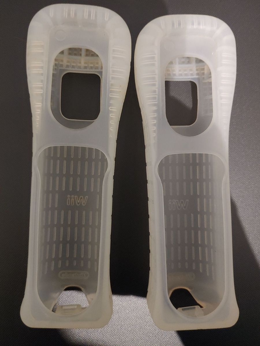 Kit com 2 Capas Controle Nintendo Wii Original | Acessório p/ Videogame ...