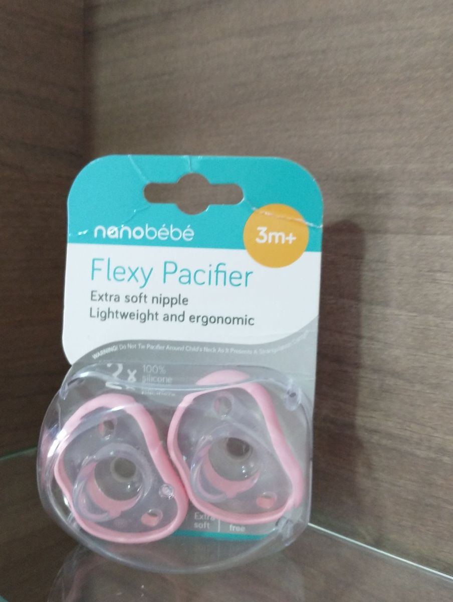 Kit com 2 Chupeta Flexy Pacifier | Item Infantil Nanobebe Nunca Usado ...
