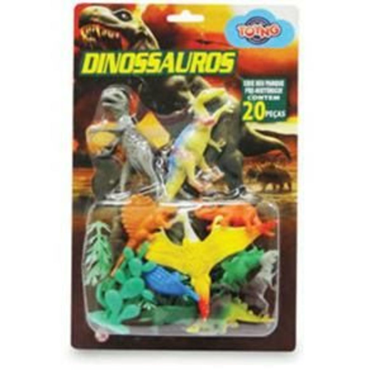 Kit com 20 Mini Dinossauros | Brinquedo Nunca Usado 22857908 | enjoei
